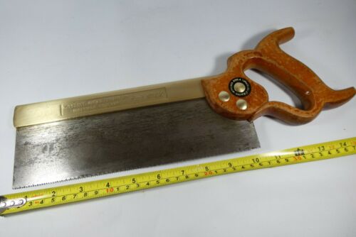 Old Vintage W. TYZACK.SONS & TURNER NO 120 NONPAREIL Brass Back Tenon ...