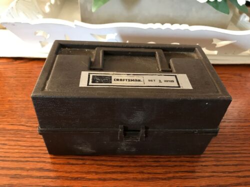 Vintage Sears Craftsman Router Bit Kit 9 22123 (22) piece. Set in ...