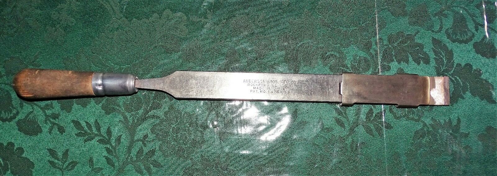 ANTIQUE ANDERSON BROS. MFG. CO. MACHINIST TOOL/SCRAPER -- Antique Price ...