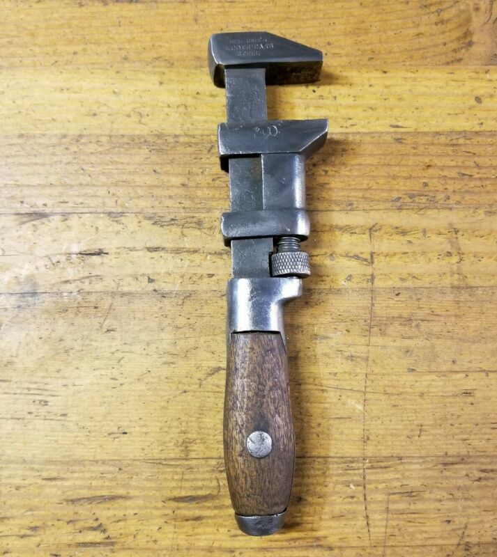 RARE Antique Adjustable Monkey Wrench 1880 COES VINTAGE Machinist ...