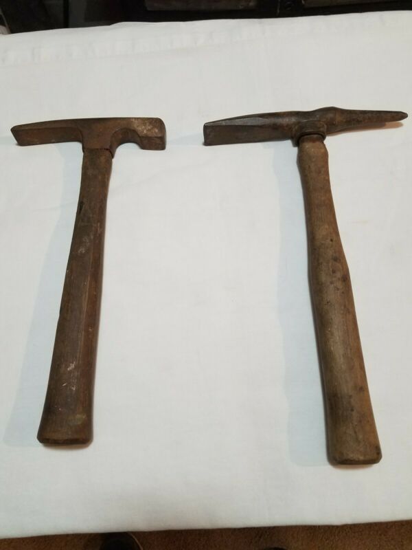Antique Vintage Farm Tools 1 Plumb hammer 1 no markings -- Antique ...