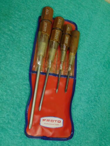 Vintage Proto Professional Tool Wood Handle Philips Head Screwdriver ...