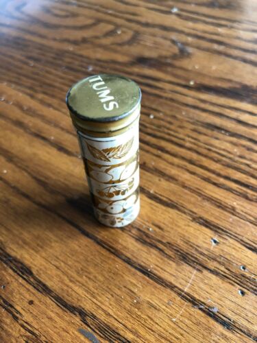 Vintage Tums Tin -- Antique Price Guide Details Page