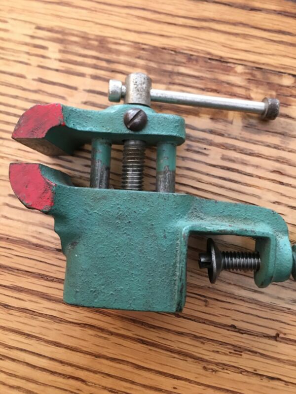 Beautiful Vintage Antique Small Table Vice , Jewelers Tool, Uncommon ...