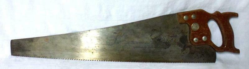 Vintage E.C. Atkins AAA #51 Hand Saw Silver Steel -- Antique Price ...
