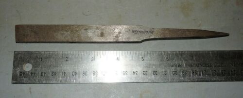 VINTAGE ISAAC GREAVES CHISEL 3/4" SKEW CHISEL CAST STEEL WOOD LATHE ...