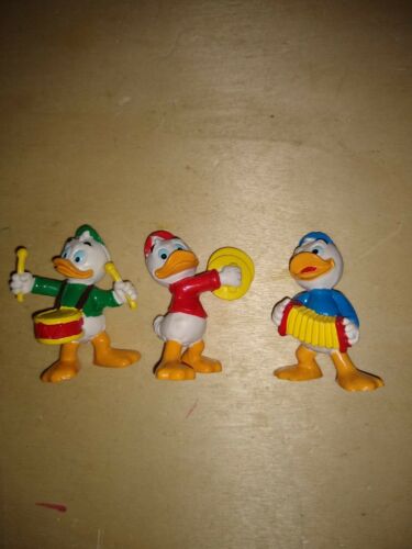 Huey Dewey Louie Duck Bullyland Pvc Figure Bully West Germany Disney Ducktales Antique Price