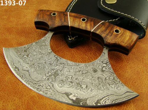 Alistar Superb Beautiful Handmade ULU Axe With Leather Sheath (1393-7 ...