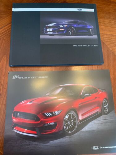 2019 Mustang Shelby GT350 Coffee Table Book and A New Brochure ...