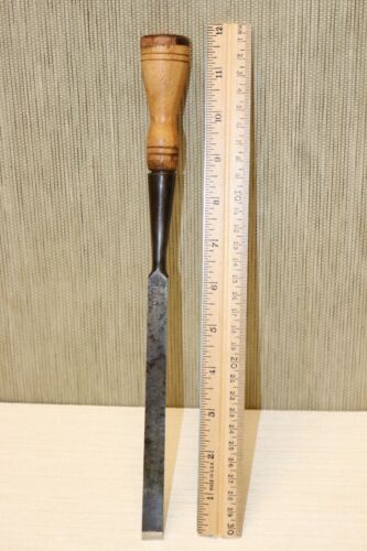 OLD WOOD CARVING TOOLS Vintage 1/2" Witherby Firmer Socket Chisel ...