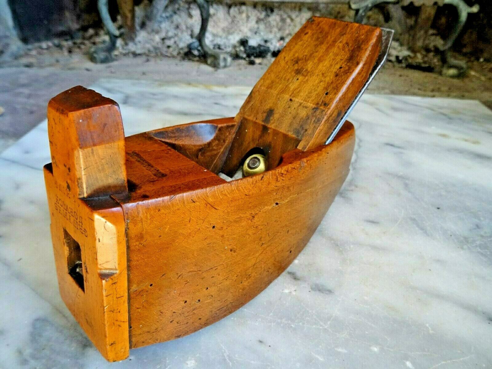 Antique GRIFFITHS NORWICH COMPASS PLANE Circular Plane Adjustable Depth ...