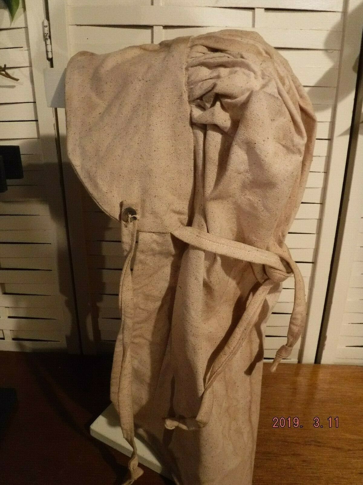 cabin primitive prairie homestead bonnet pioneer natural osnaburg woven ...