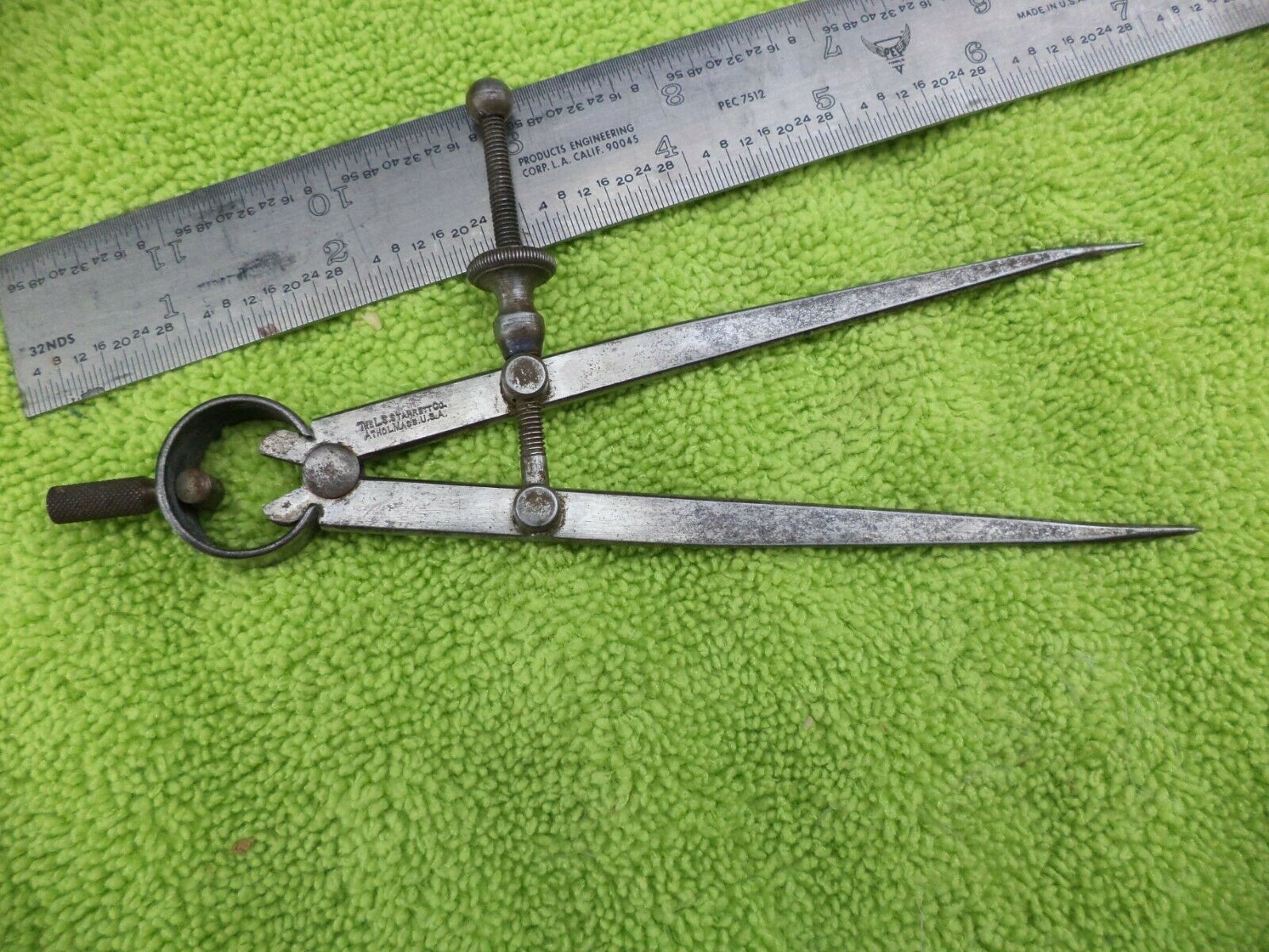 Vintage Starrett Compass lay out tool -- Antique Price Guide Details Page