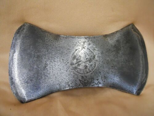 VINTAGE "ZENITH" MARSHALL WELLS AXE-DOUBLE BIT AXE HEAD-HAS EARLY STAR ...