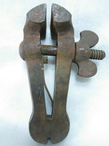 VINTAGE SMALL HAND VISE LEATHERWORK GUNSMITH MACHINIST -- Antique Price ...