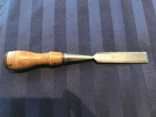 Vintage 3/4" TH WITHERBY WARRANTED socket chisel with wood handle ...