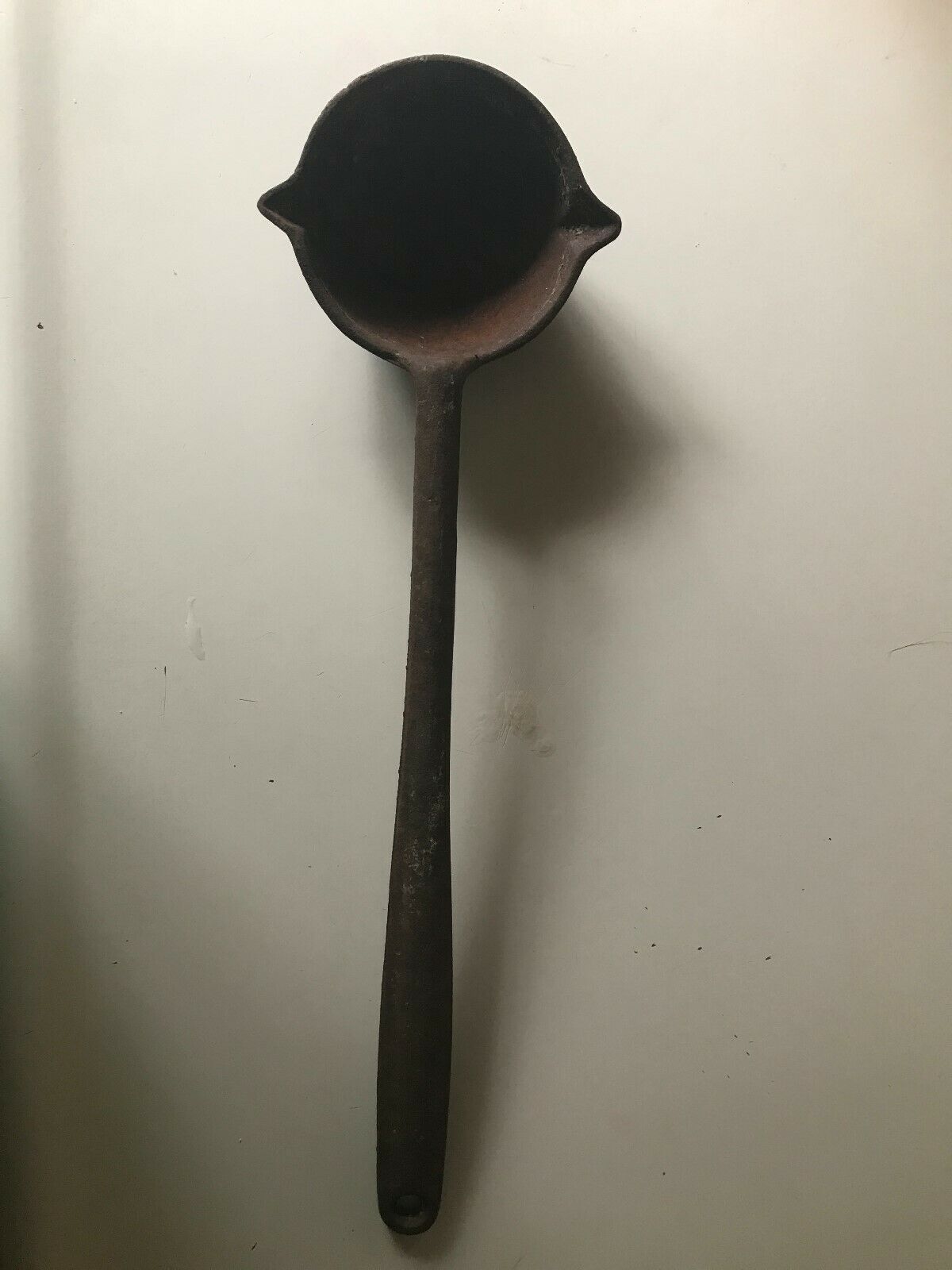 ANTIQUE SMELTING LADLE -- Antique Price Guide Details Page