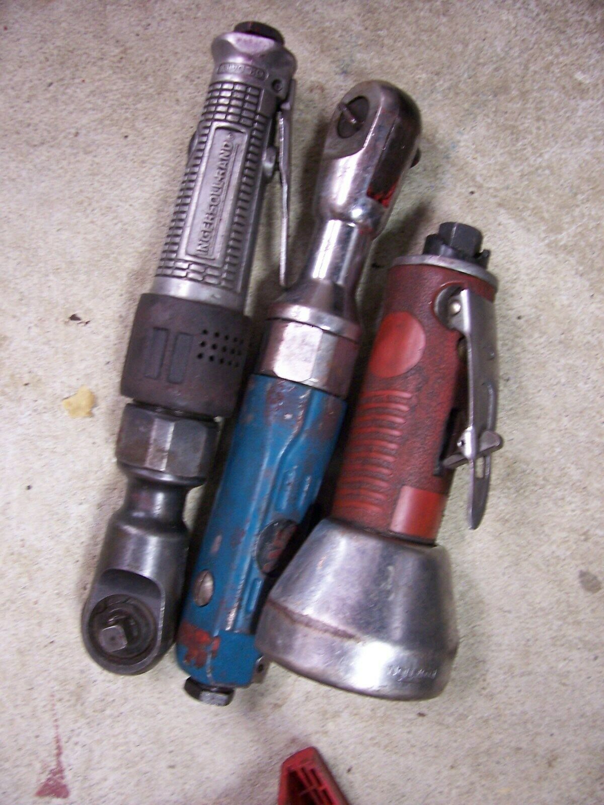 THREE OLD AIR TOOLS!!! TWO RATCHETS and a CUTOFF!! -- Antique Price ...