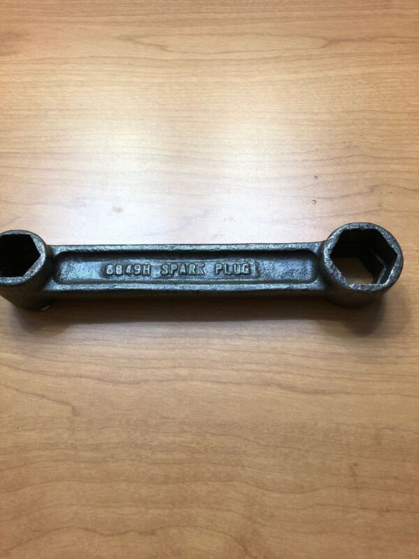 RARE VINTAGE MODEL T FORD MODEL A FORD 4 SIDED SPARK PLUG TOOL / WRENCH ...