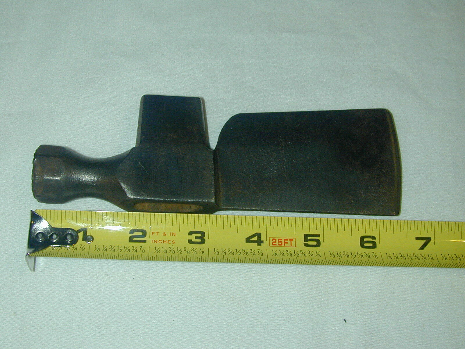 VINTAGE SMALL CAST STEEL BLACKSMITH HATCHET HAMMER CHISEL HEAD ...