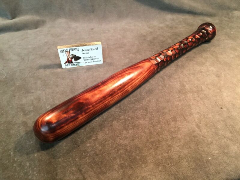 Uncle Pimpy fish bat tire thumper club custom JESSE REED baseball bat ...