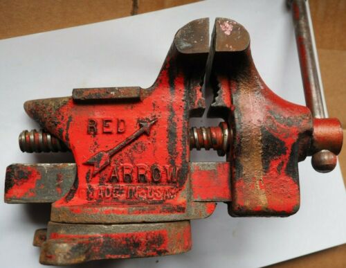 Vintage Columbian Bench Vise Red Arrow No. 63, 3" in Original ...