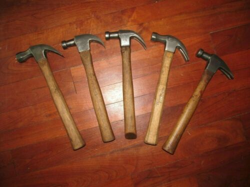 Vtg Claw Hammer Lot ~ stanley heller old antique tool -- Antique Price ...