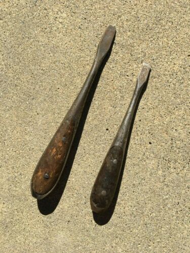 Antique Vintage Wood Handle Screwdriver Set 5 & 6" Made in Germany ...