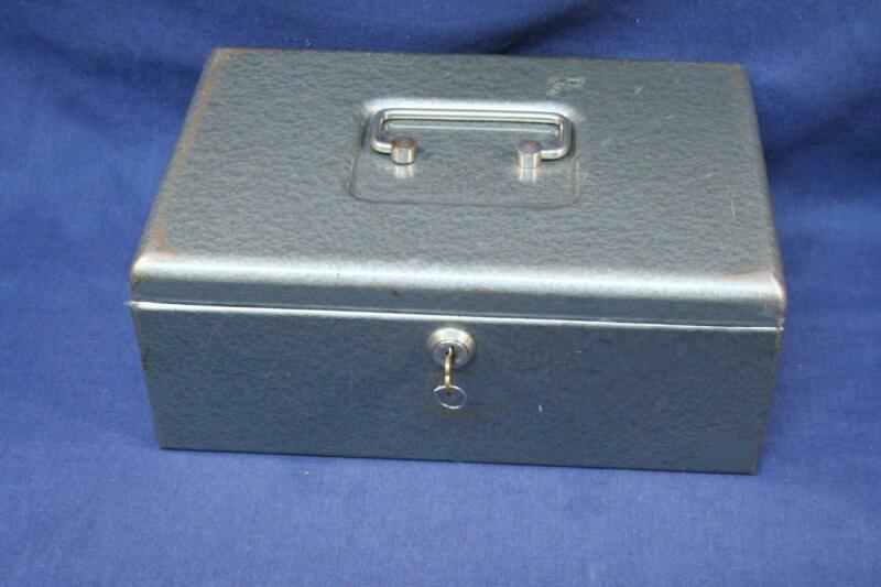 Vintage Craftsman Heavy Duty Lock Box with Handle and Key -- Antique ...