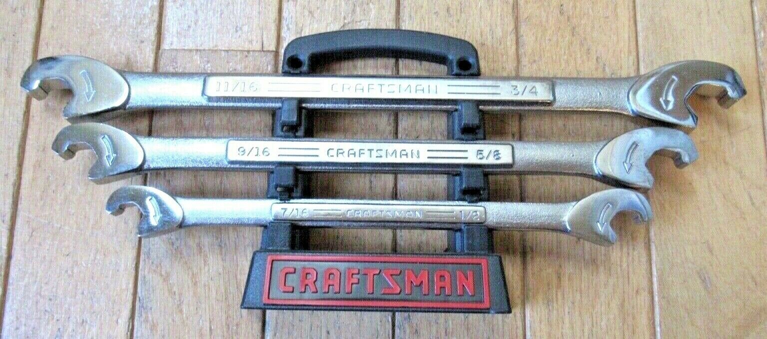 Craftsman U.S.A. -VA- Series Set of (3) SAE Extreme Grip Speed Wrenches ...