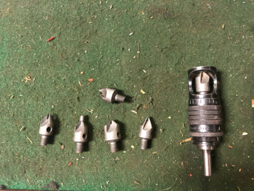 MACHINIST TOOLS LATHE MILL Zepher Counter Sink Cutter with Extra Insert ...