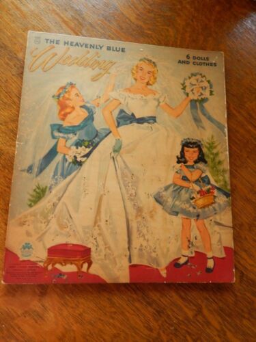 Heavenly Blue Wedding Merrill 2580 1955 Cut Antique Price Guide