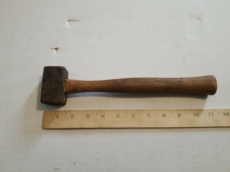 Vintage Blacksmith/Anvil/Forge Double Square Face Hammer 1# 2.8oz ...