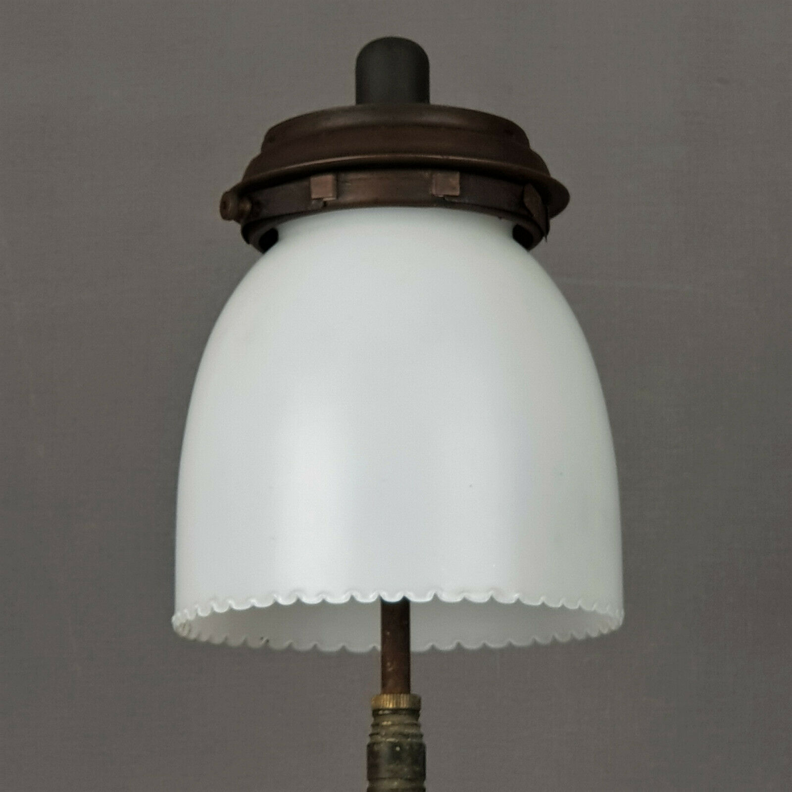 Antique Inverted Gas Kerosene Oil Paraffin Mantle Lamp Shade Fits ...