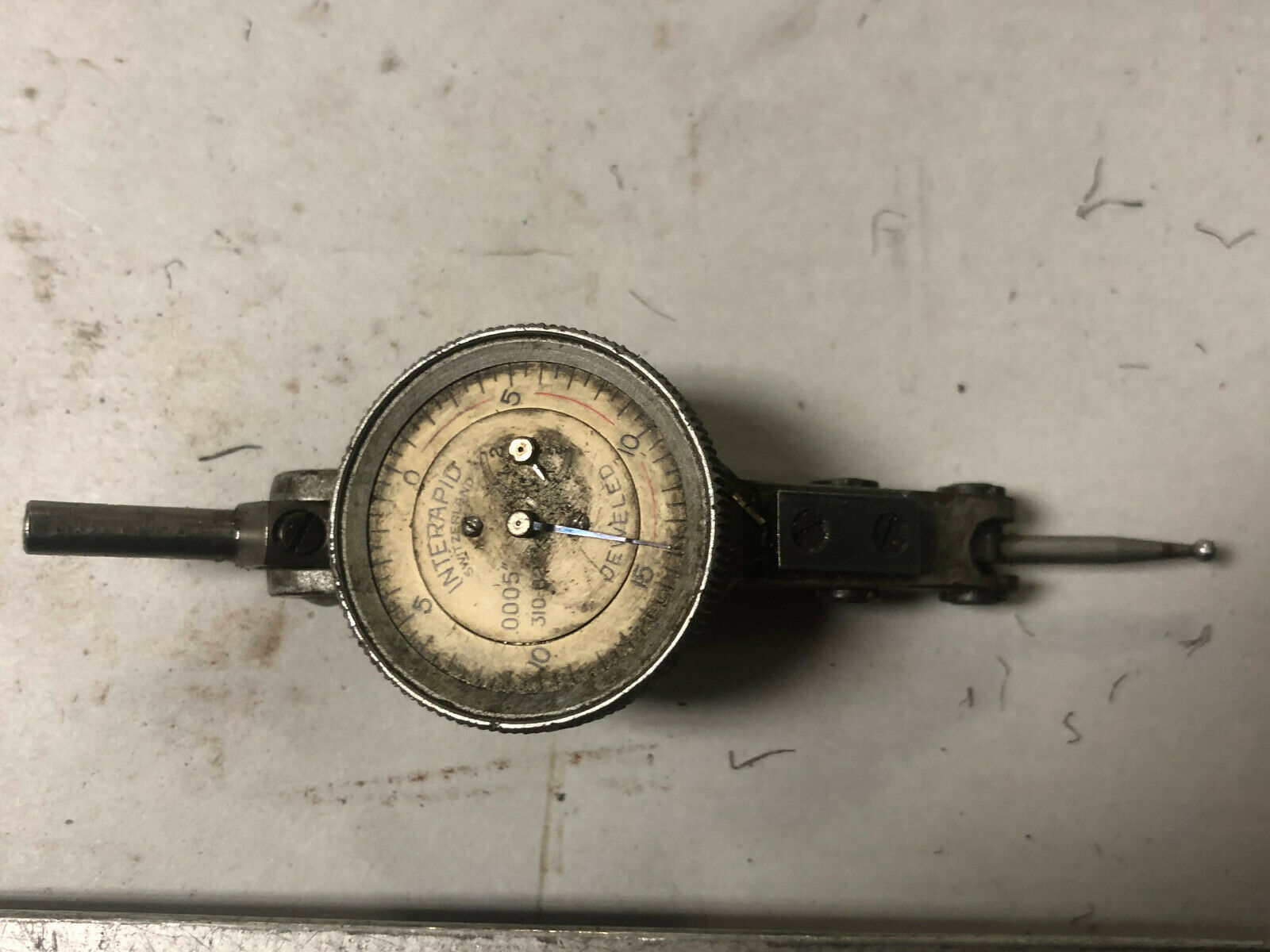 MACHINIST TOOLS LATHE MILL Machinist Interapid Swiss Dial Indicator ...