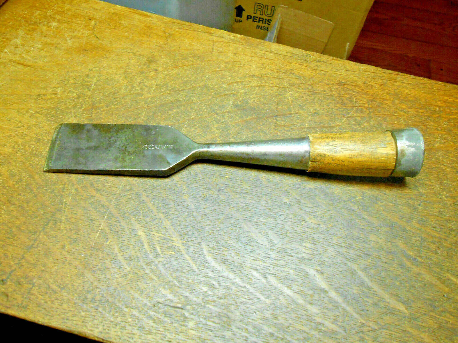 Vintage T.H. Witherby 1 1/2" Firmer Socket Chisel With A Mortising ...