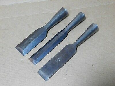 Vintage Buck Bros. and Charles Buck socket chisels no handles 1 1/4" 1 ...