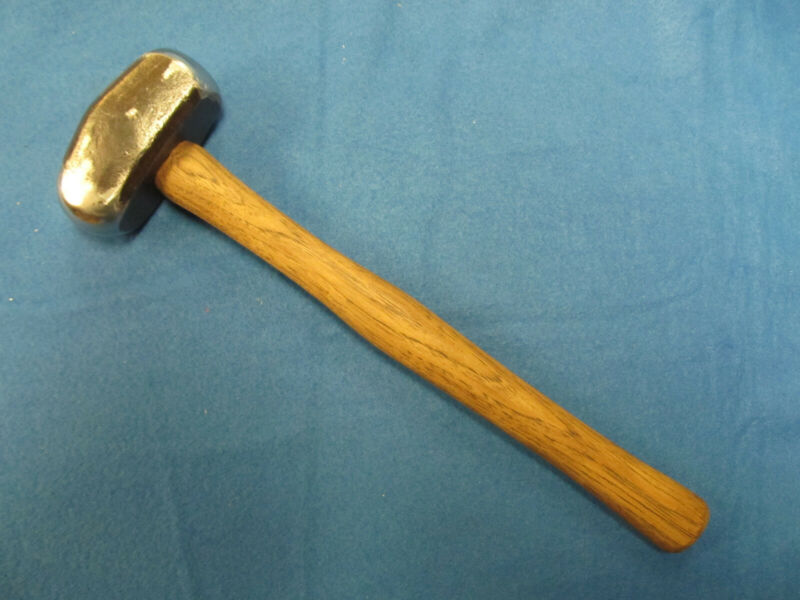 Blacksmith Double Rounding Hammer, Deep & Shallow heads, 3 lb head ...