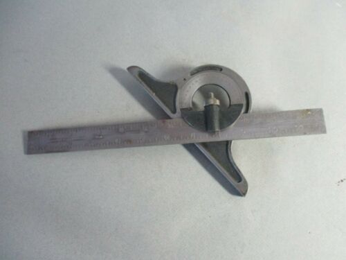 vintage Stanley No.122A Protractor combination square rule -- Antique ...
