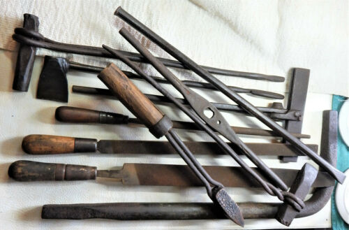 Vintage Collection Of Blacksmithing Tools -- Antique Price Guide ...