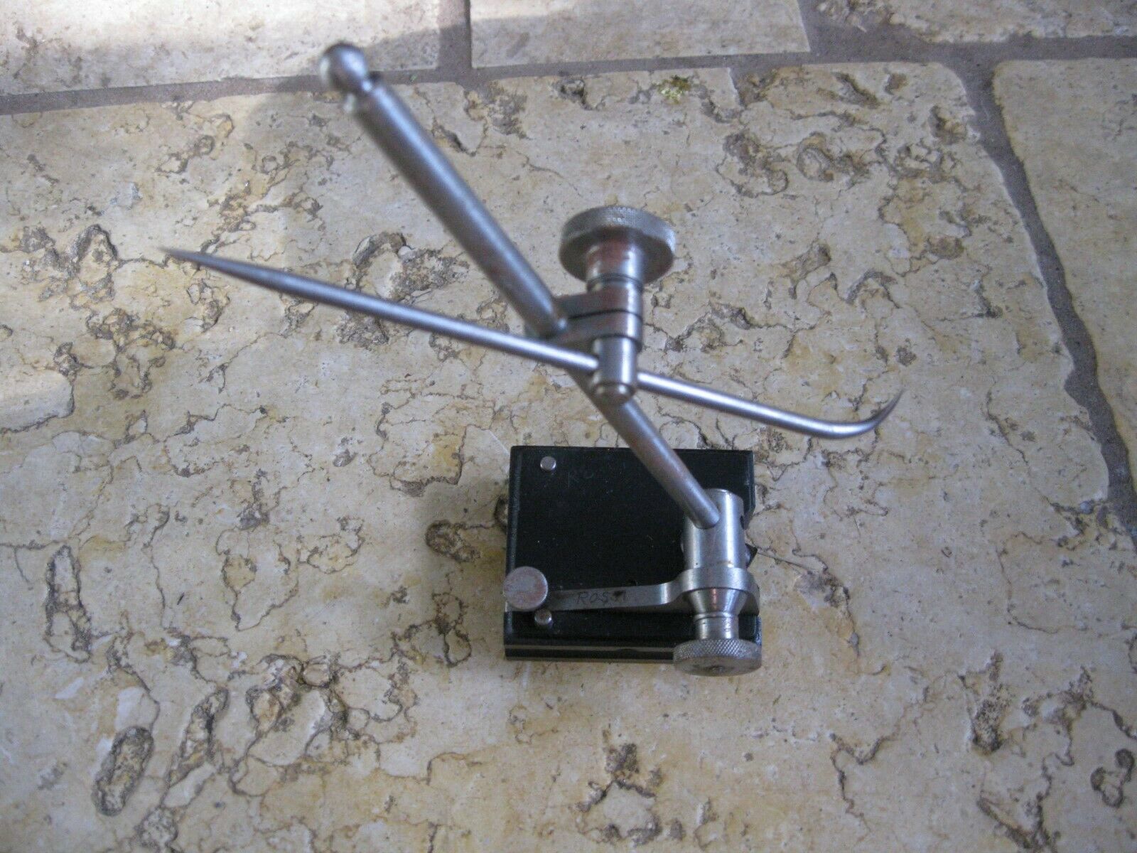 Vintage Surface Gauge Scribe Tool Gage Block Indicator Machining ...