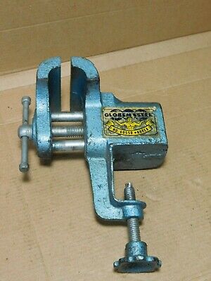 Vintage Globemaster No. 60550 clamp on bench vise 3" jaws -- Antique ...