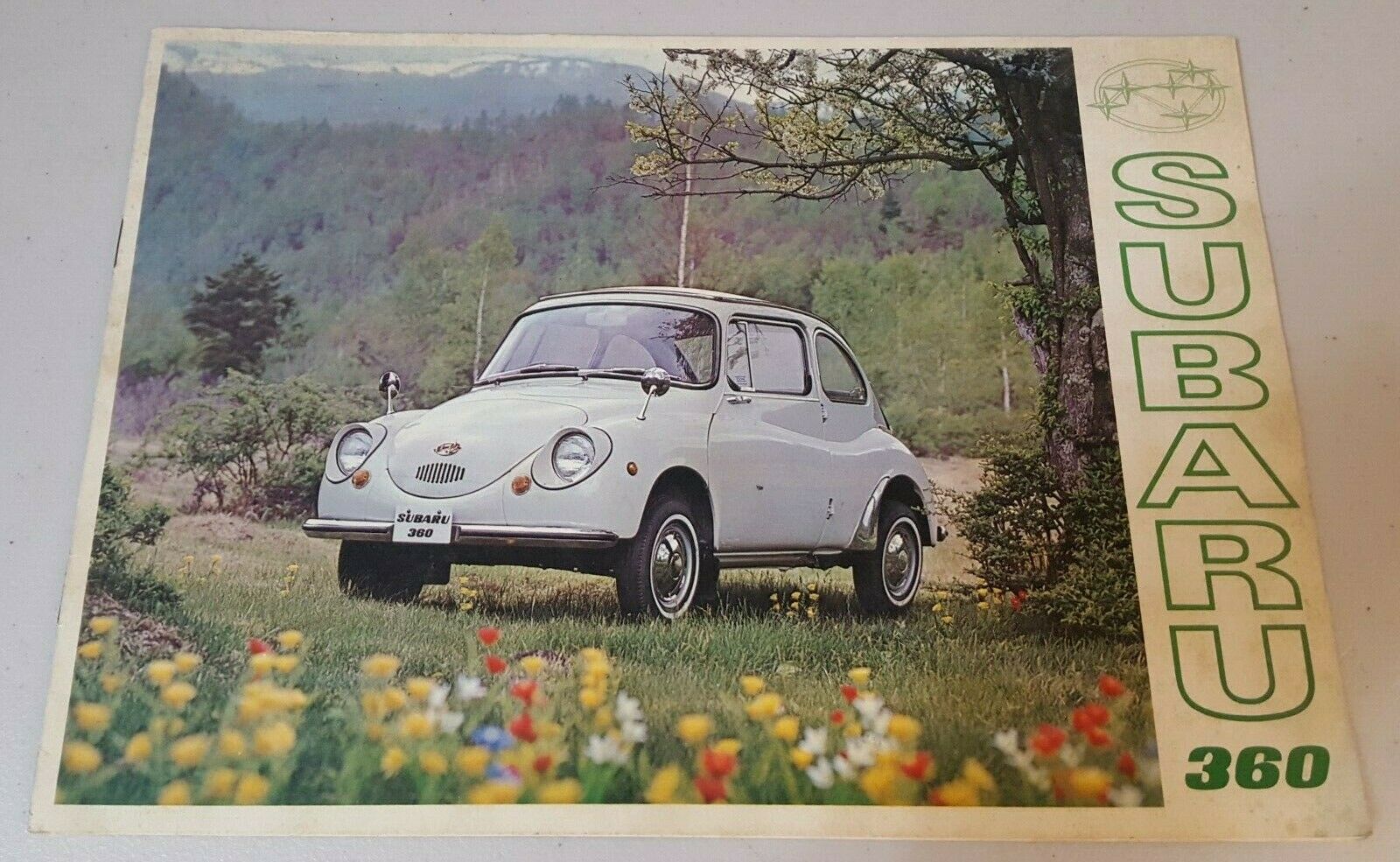 1968 or 1969 Subaru 360 Microcar Sales Brochure in Good Used Condition ...