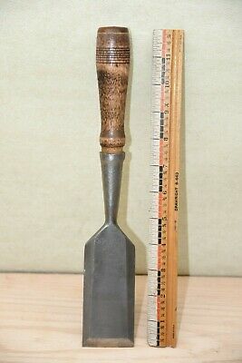 OLD WOOD CARVING TOOLS Vintage 2" Keen Kutter Bevel Edge Socket Chisel ...