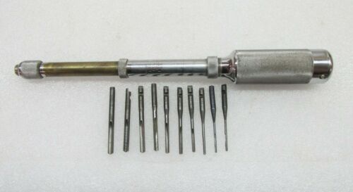 Vintage Stanley Yankee 41Y Push Drill w/ Complete Set of Bits, Extras ...