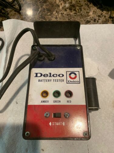 Vintage Delco Battery Tester Model M7-570 Used But In Mint Condition ...