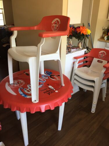 vintage 1996 Olympic Addition Coca Cola Bottle Top Tables -- Antique ...
