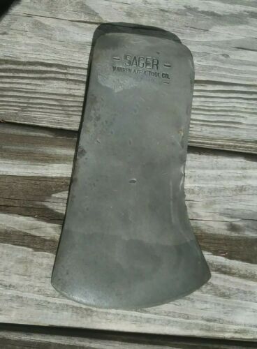 Vintage Sager Single Bit Axe Warren Axe & Tool Co. -- Antique Price ...
