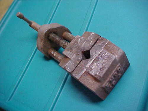 Vintage EMCO 19 A Machinist Mechanic Gunsmith Lathe Drill Press Vise 2 ...