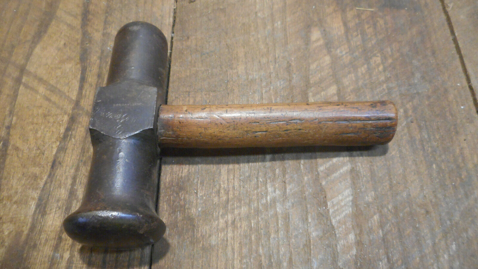 L4133- Antique Blacksmith Forming Hammer N. & G. Taylor Co. 5 lbs ...